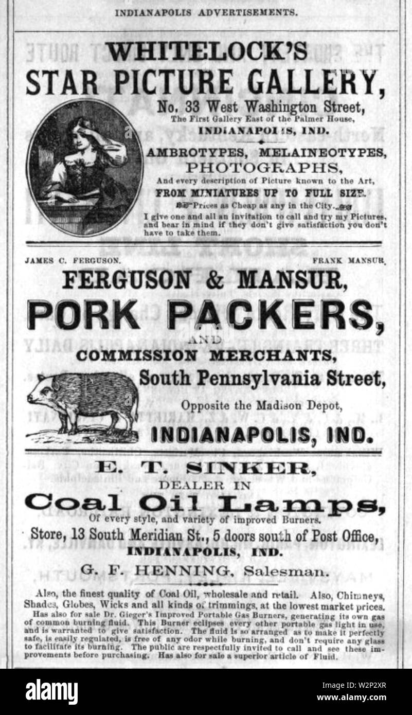 19th century advertisements hi-res stock photography and images - Alamy