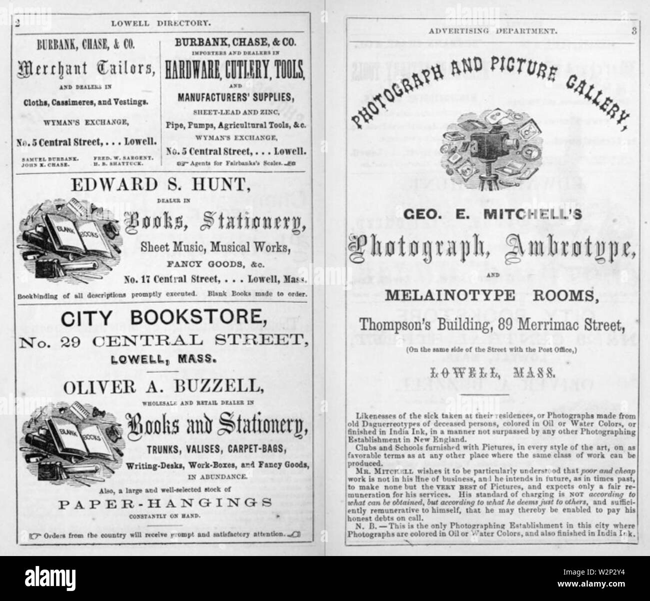 19th century advertisements hi-res stock photography and images - Alamy