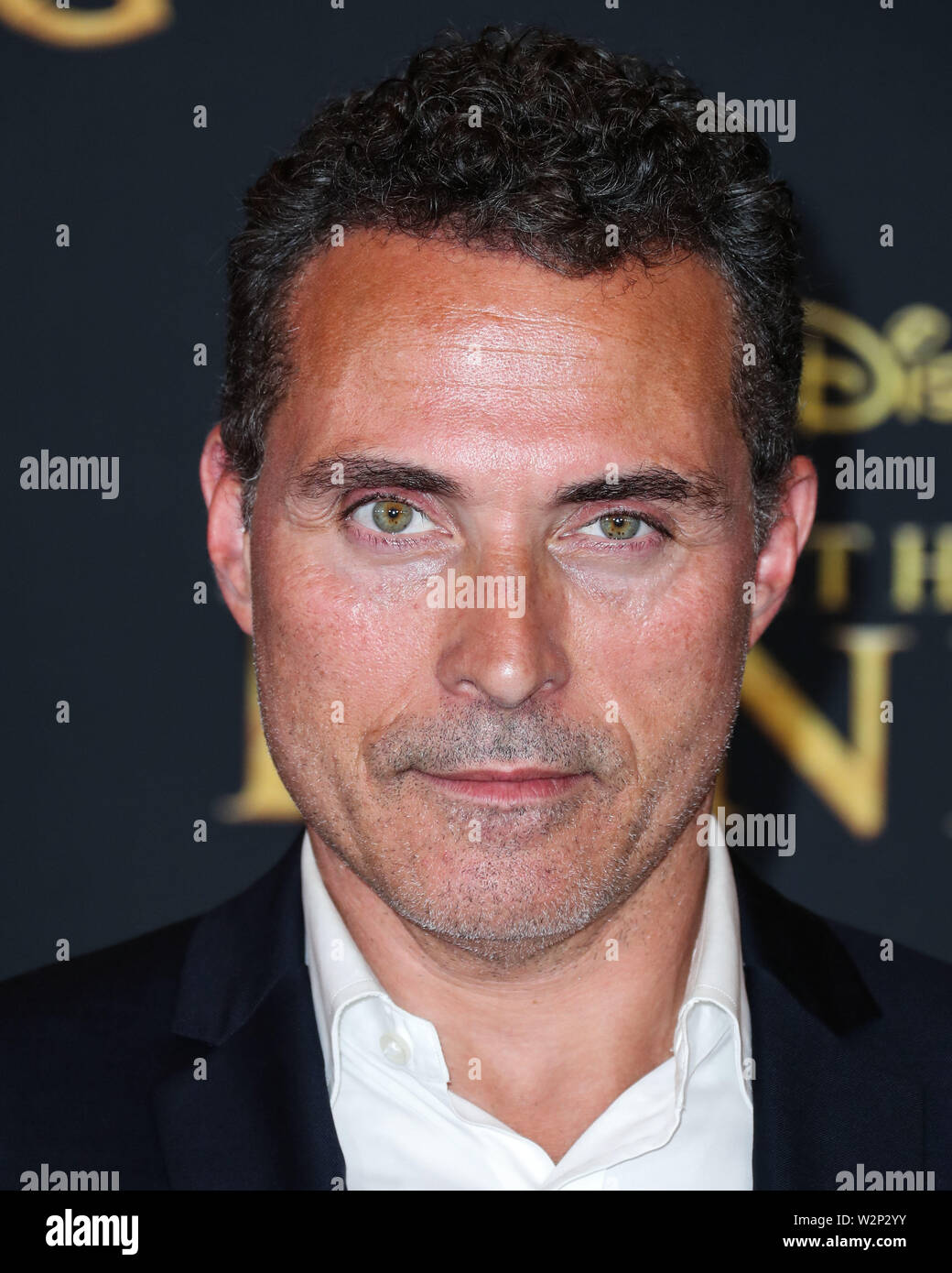 HOLLYWOOD, LOS ANGELES, CALIFORNIA, USA - JULY 09: Actor Rufus Sewell ...