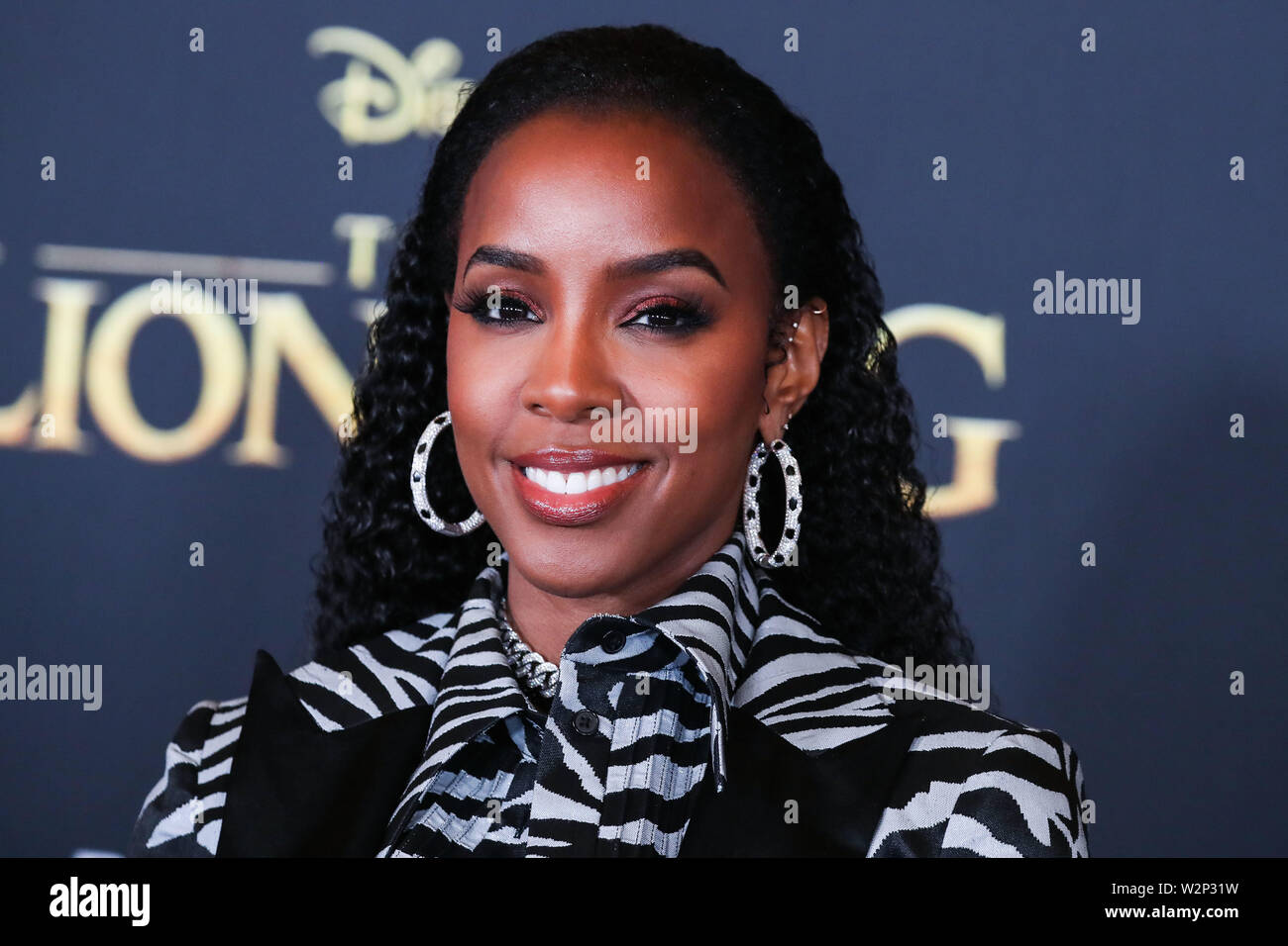 HOLLYWOOD, LOS ANGELES, CALIFORNIA, USA - JULY 09: Singer Kelly Rowland ...