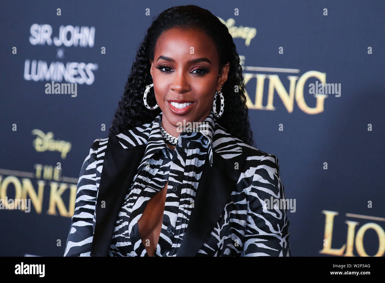 HOLLYWOOD, LOS ANGELES, CALIFORNIA, USA - JULY 09: Singer Kelly Rowland ...