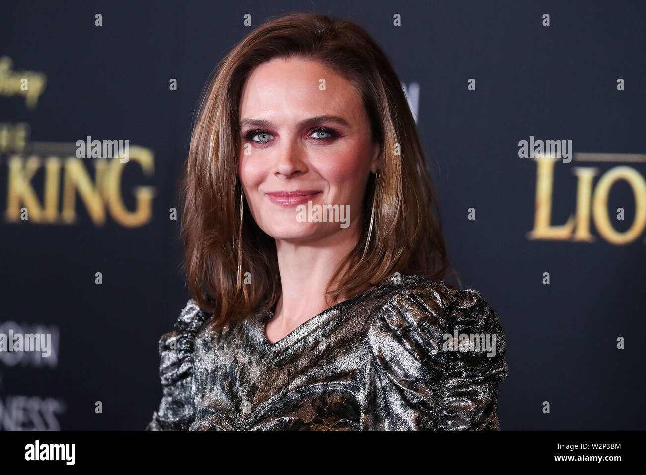 HOLLYWOOD, LOS ANGELES, CALIFORNIA, USA - JULY 09: Actress Emily ...