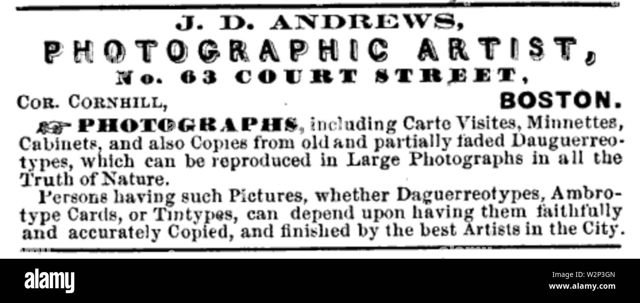 Massachusetts map 19th century Black and White Stock Photos & Images ...