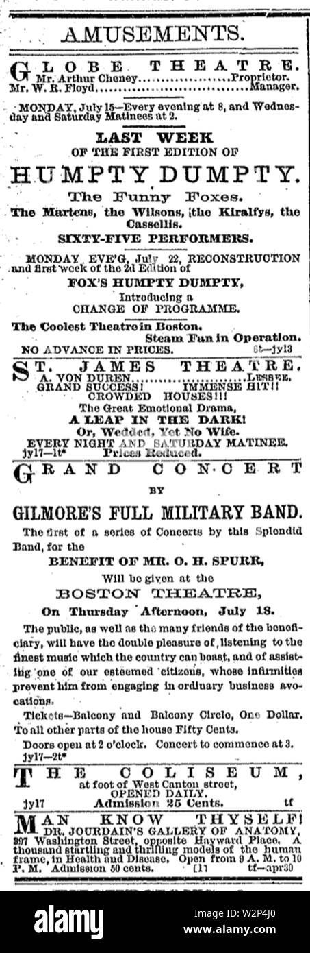 1800s theatre audience hi-res stock photography and images - Alamy