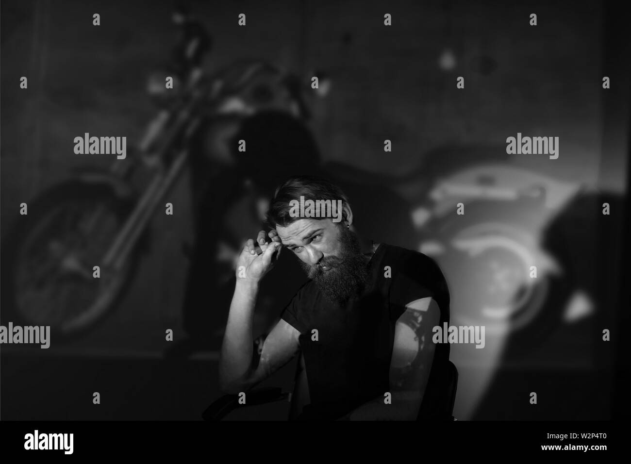 Serious hobby Black and White Stock Photos & Images - Alamy