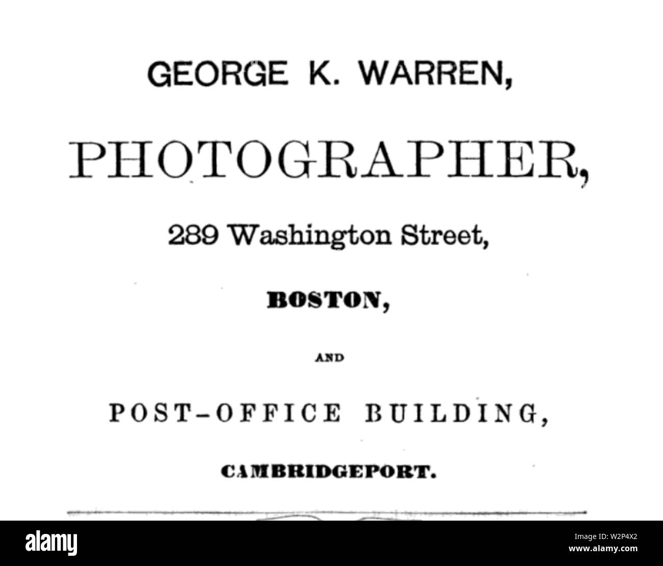 George k warren hi-res stock photography and images - Alamy