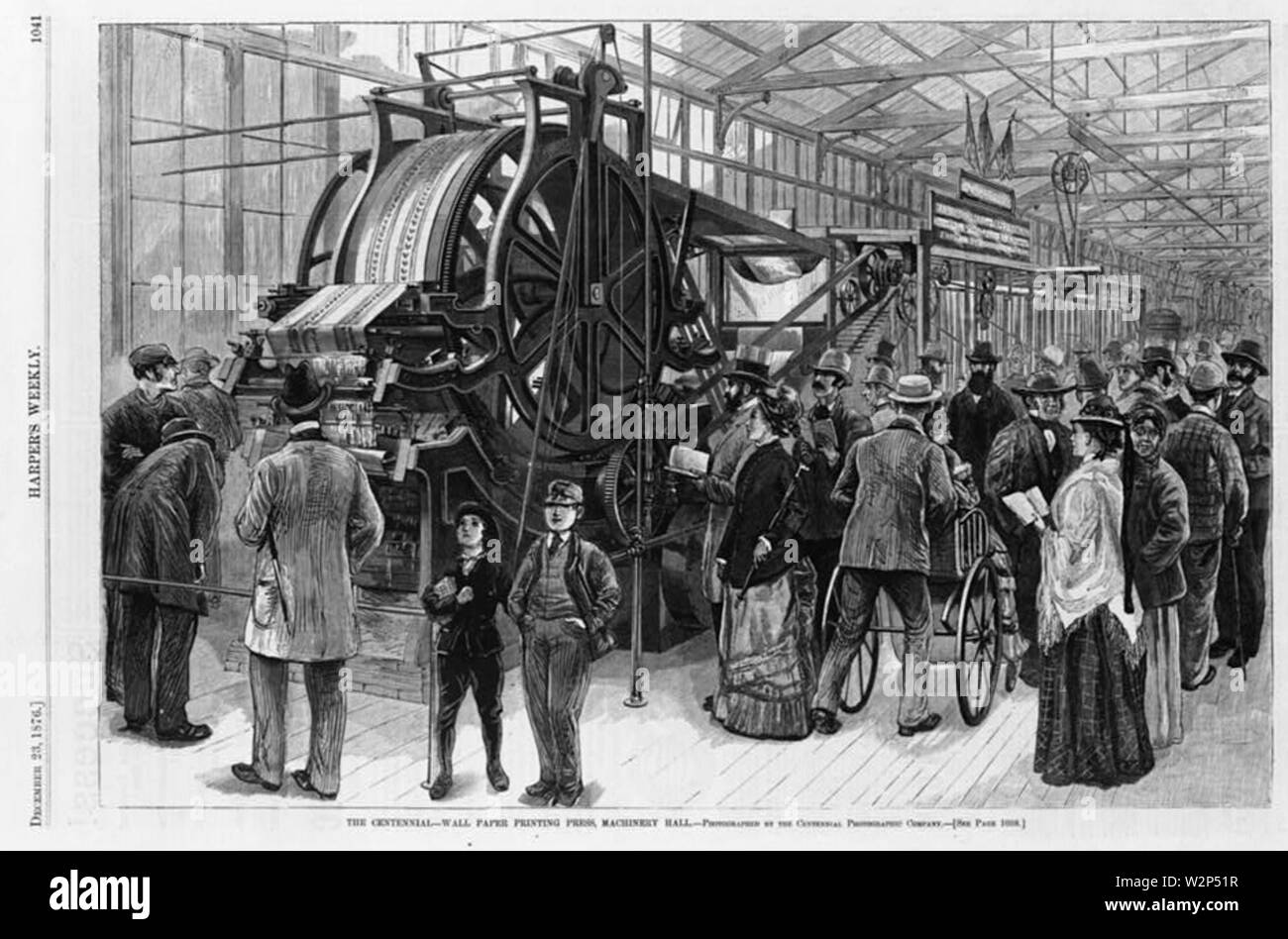 American printing press historical hi-res stock photography and images ...