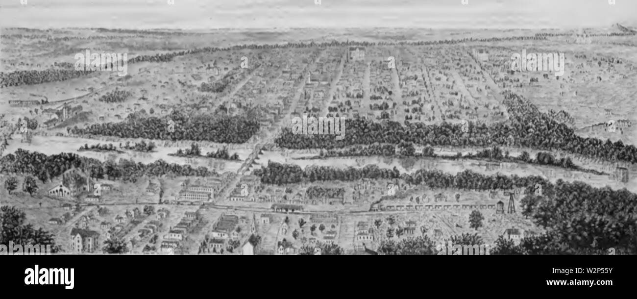 Topeka aerial hi-res stock photography and images - Alamy