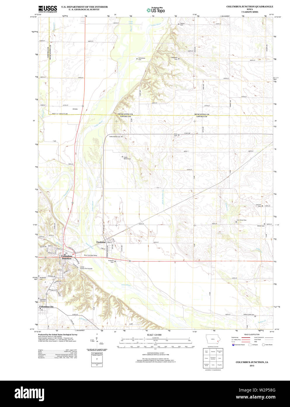 Columbus junction Cut Out Stock Images & Pictures - Alamy