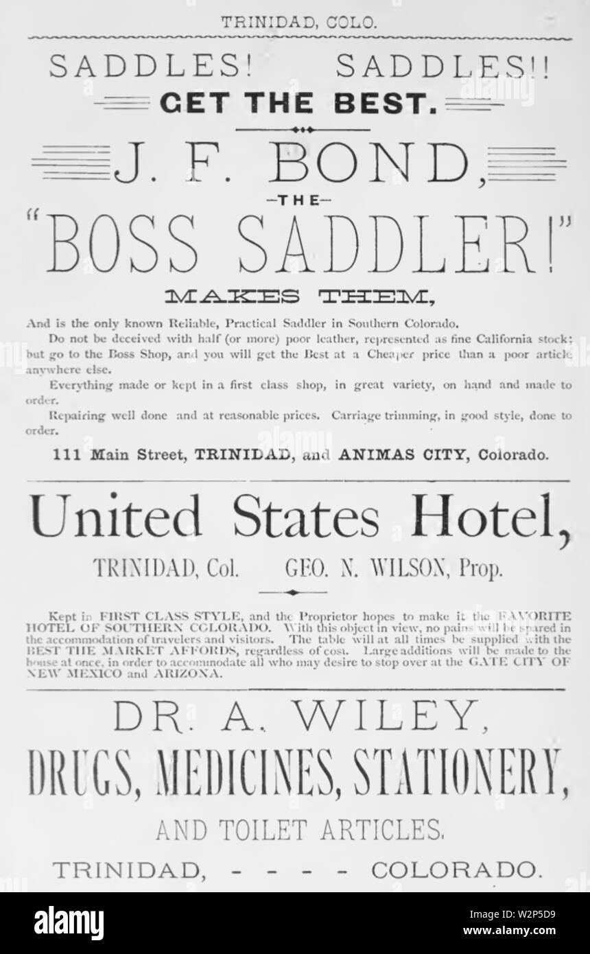 Historical ads hi-res stock photography and images - Alamy