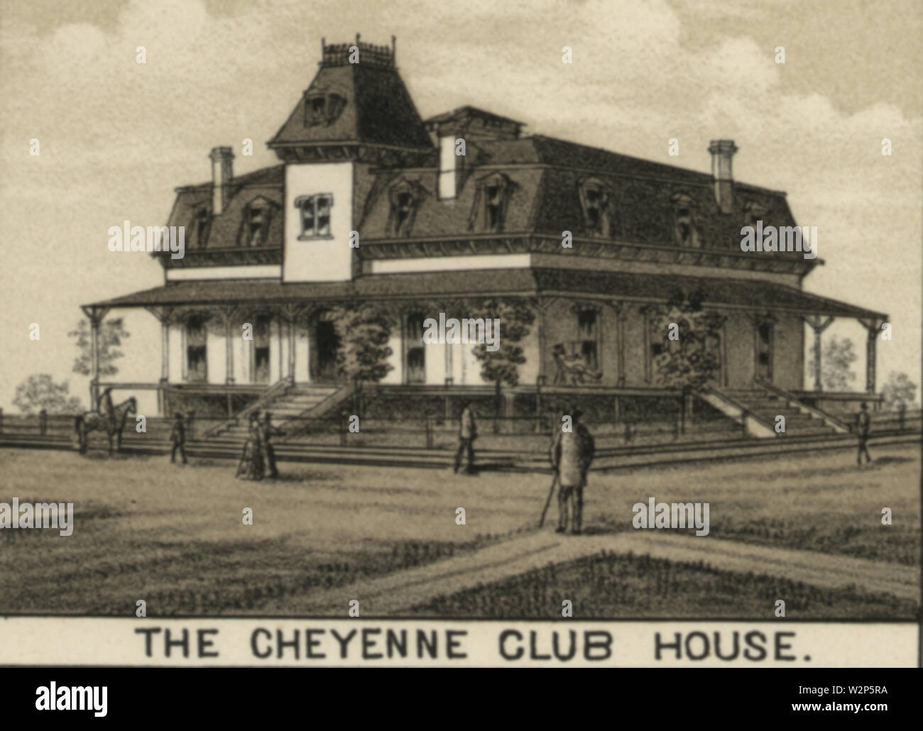 Cheyenne club house hi-res stock photography and images - Alamy