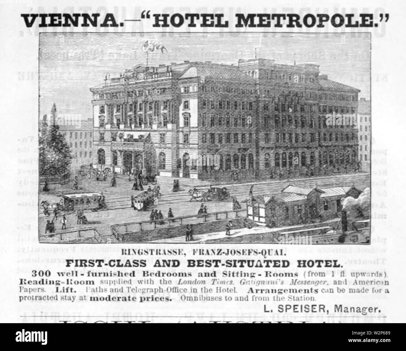 Hotel metropole vienna hi-res stock photography and images - Alamy