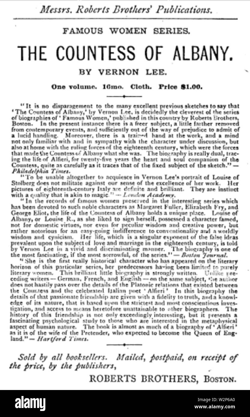 1885 advertisement hi-res stock photography and images - Alamy