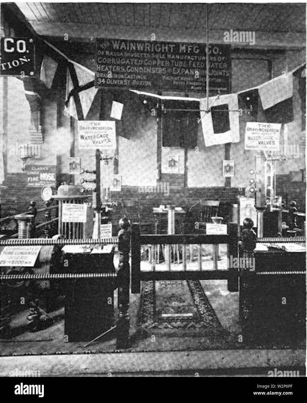 1889 MaritimeExhibit MechanicsBuilding Boston2 Stock Photo - Alamy