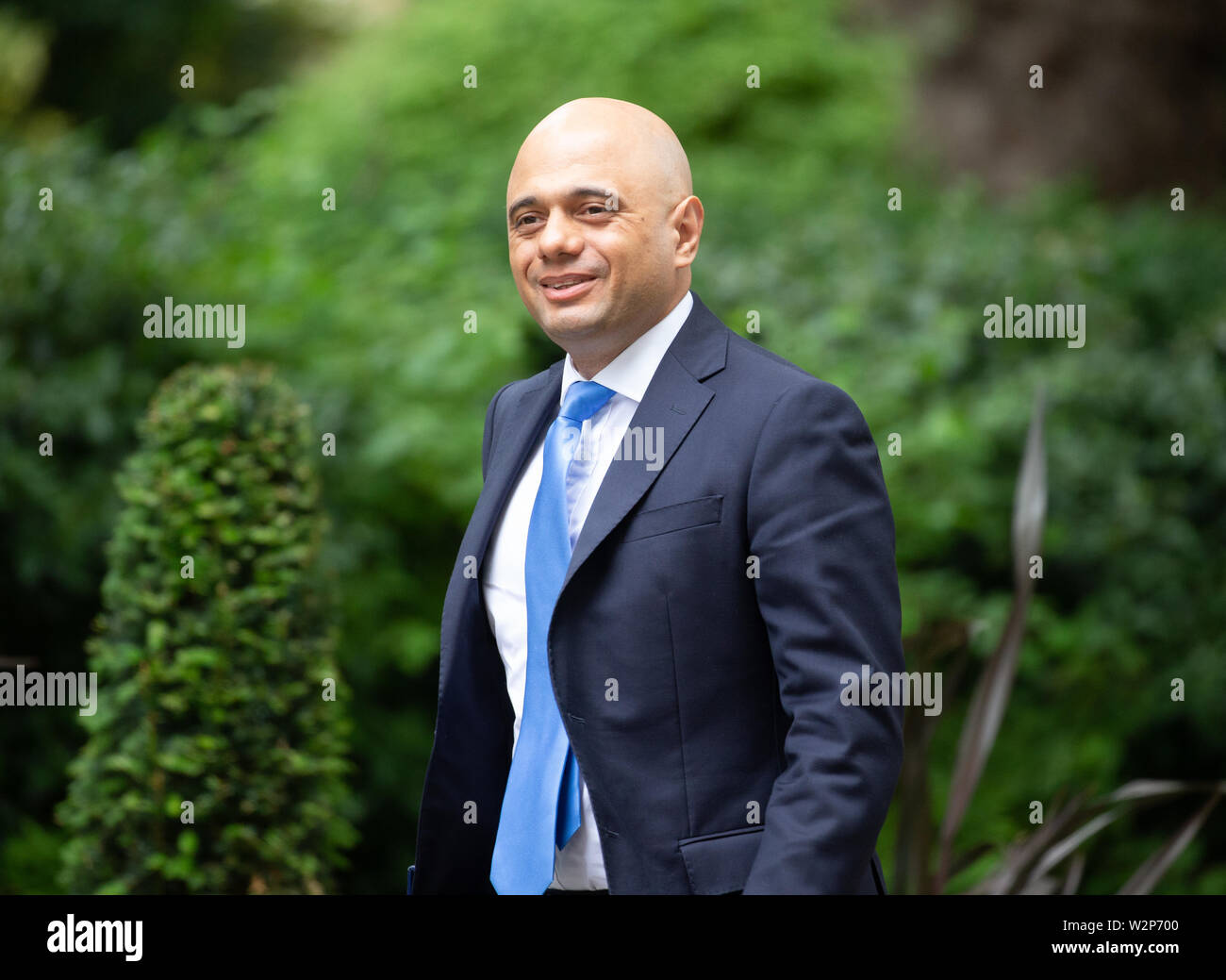 Sajid Javid, Secretary of State for the Home Department, arrives in ...