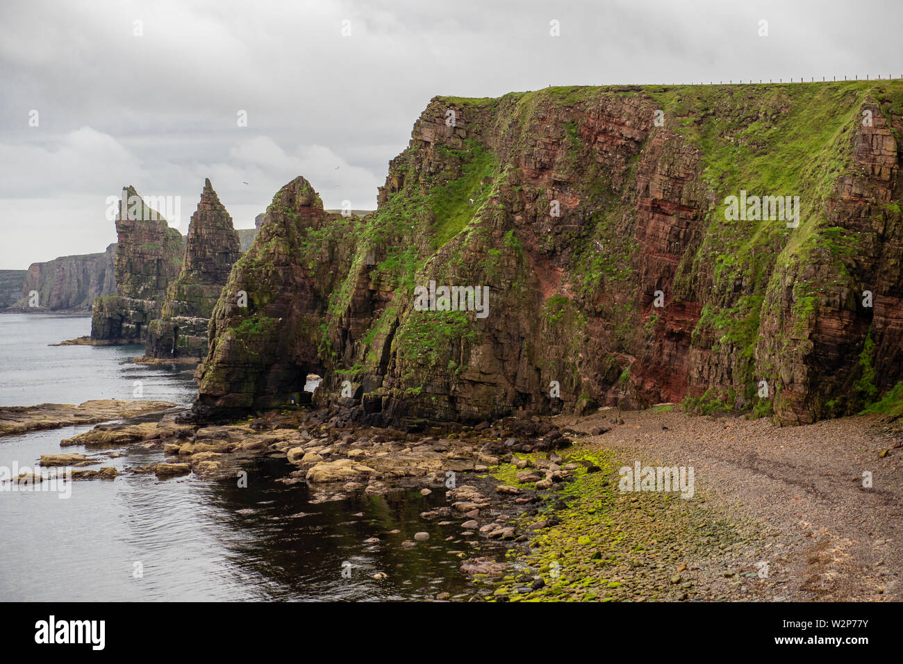 Duncansby Head is the most northeasterly part of the British mainland ...