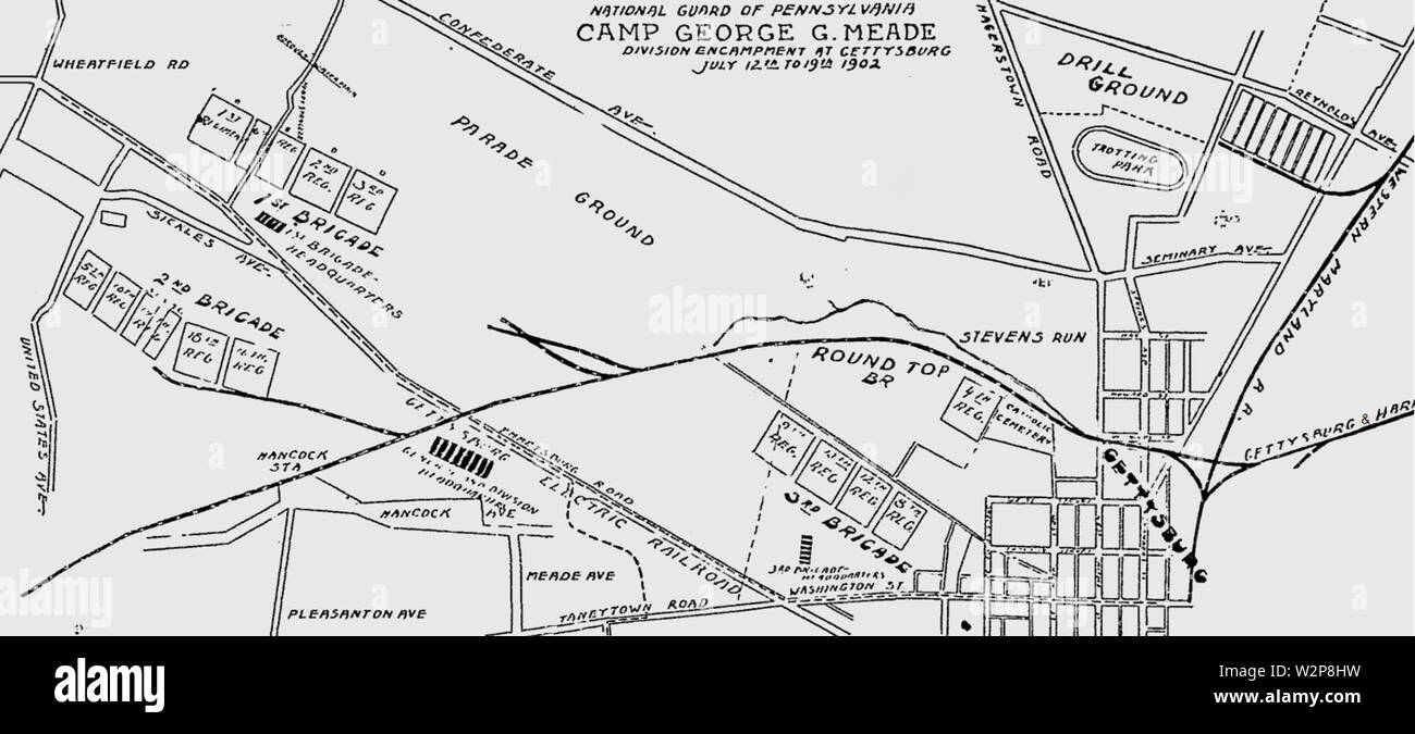 George meade camp hi-res stock photography and images - Alamy