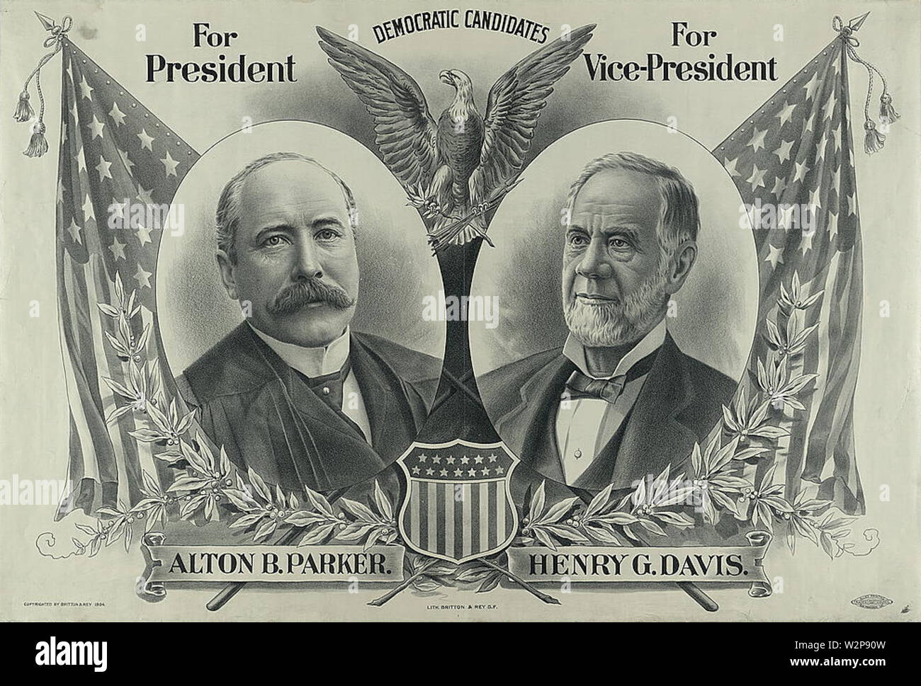 Political poster 1904 hi-res stock photography and images - Alamy