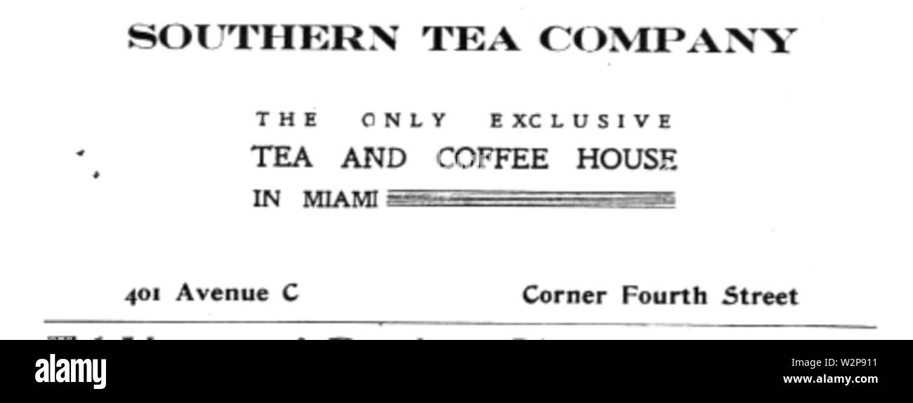 Tea advert Black and White Stock Photos & Images - Alamy