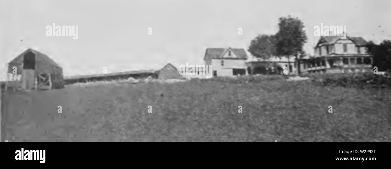 1907 CJ Comstock home McFarland Kansas USA Stock Photo - Alamy