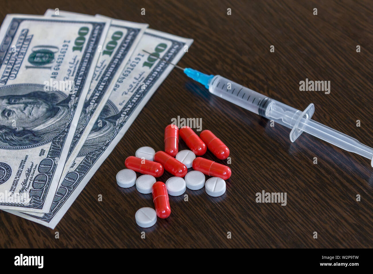The problem of expensive drugs and their availability. Money and drugs ...