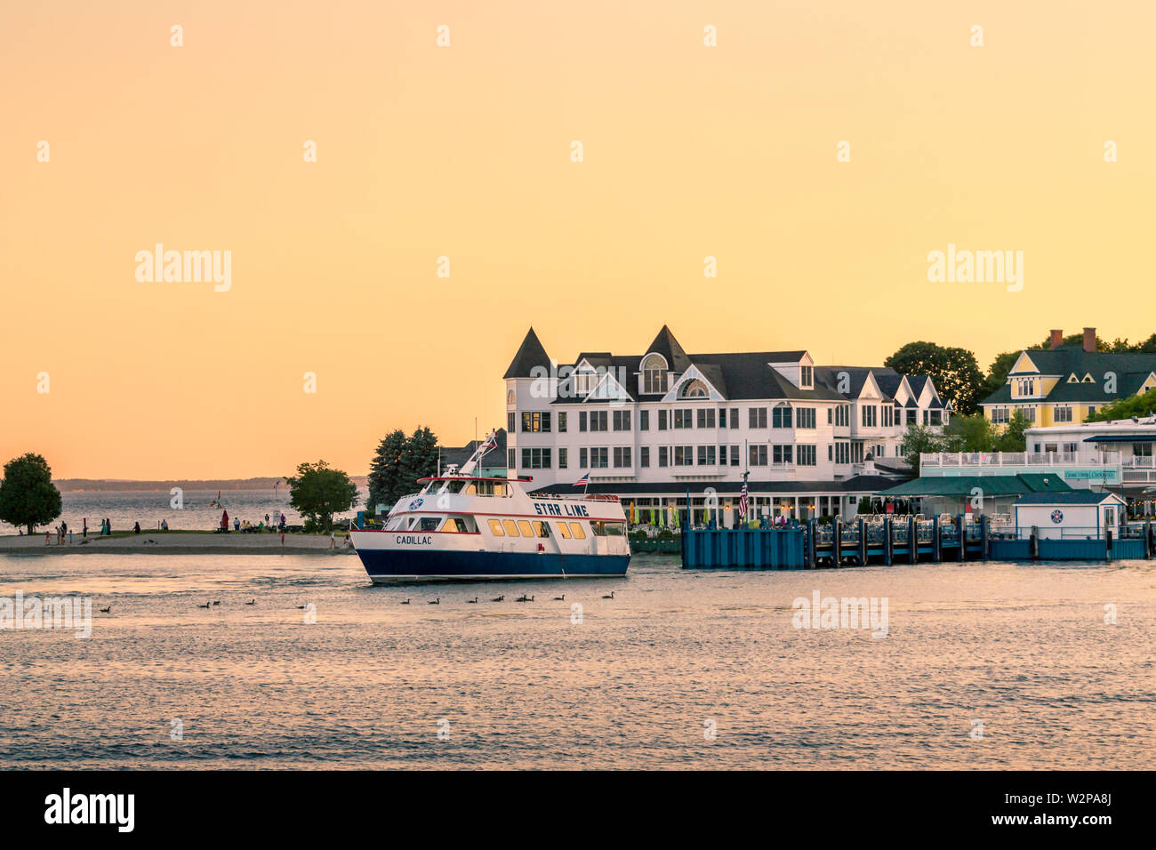 Mackinac island ferry hi-res stock photography and images - Alamy