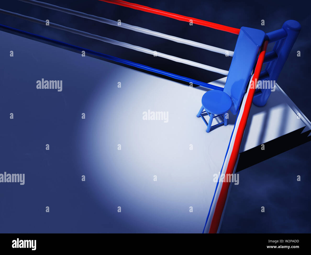 Boxing match corner hi-res stock photography and images - Alamy