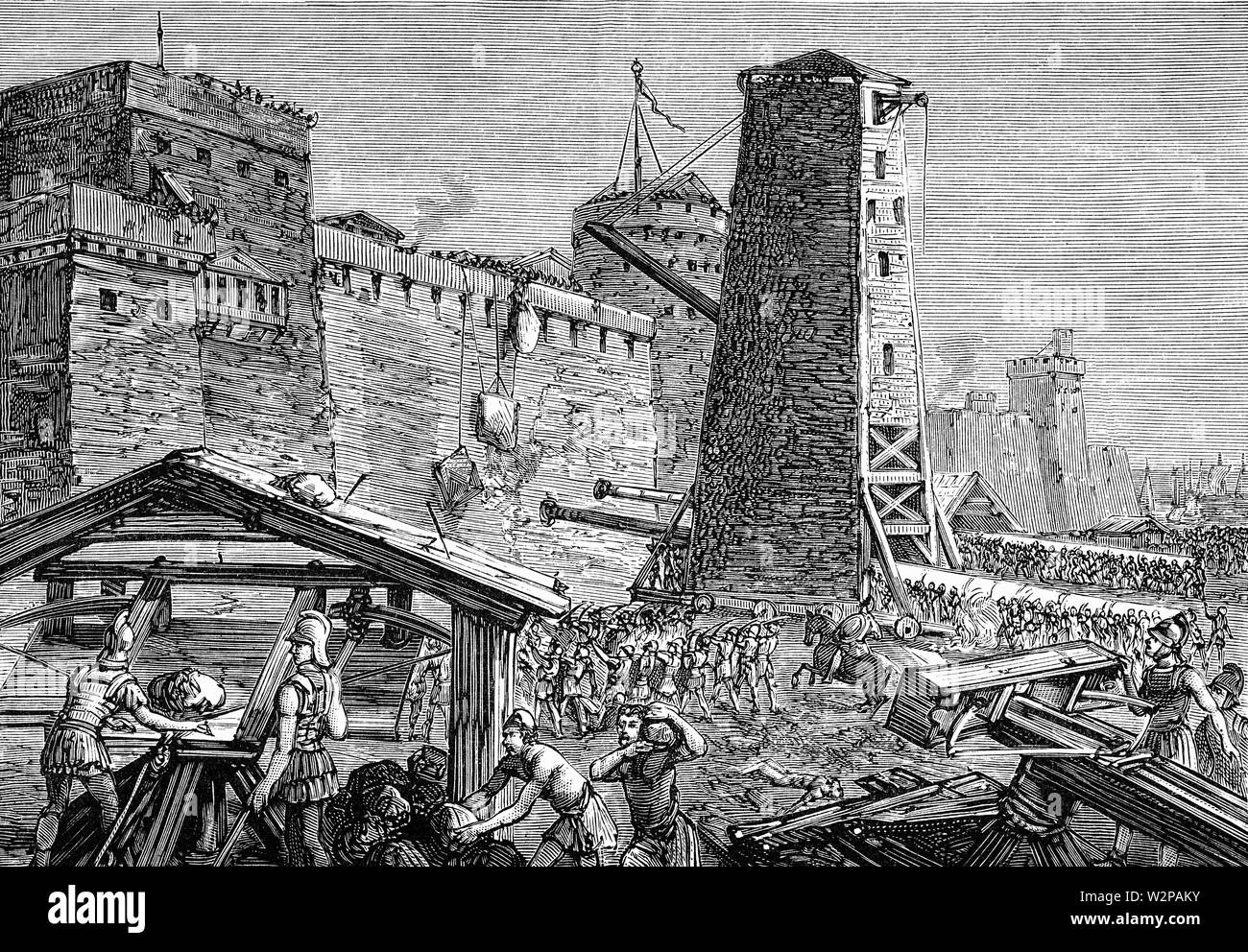 Siege tower hi-res stock photography and images - Alamy