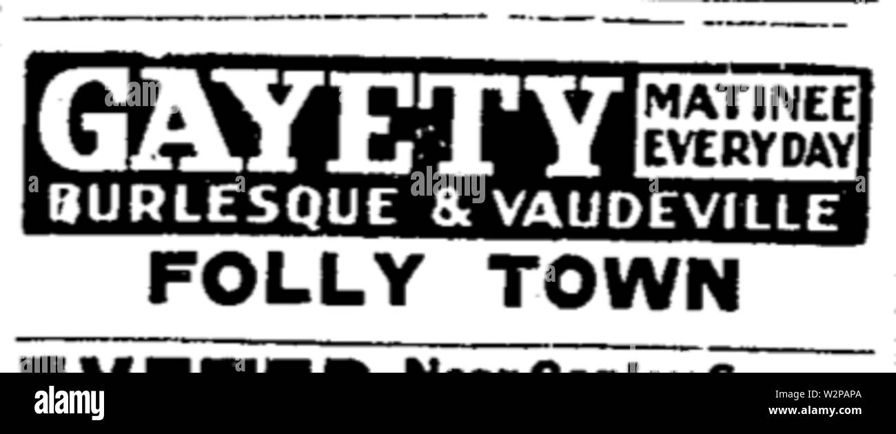 Gayety hi-res stock photography and images - Alamy