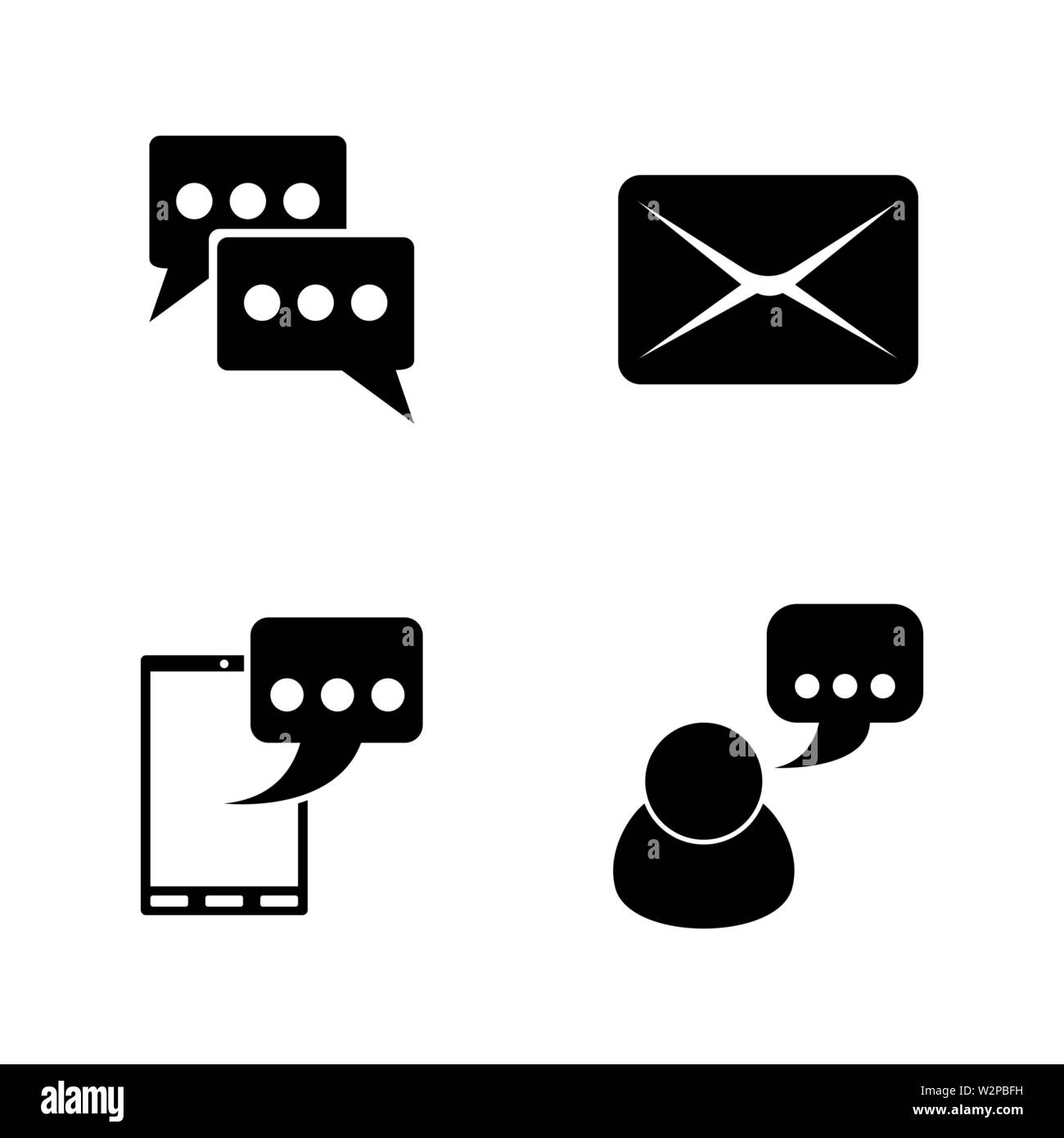 Voice mail smartphone Black and White Stock Photos & Images - Alamy