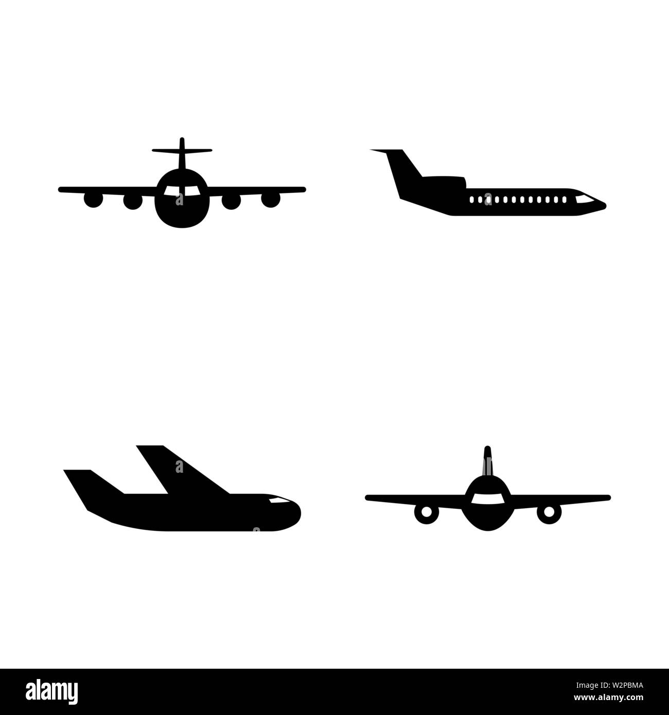 Supersonic passenger jet airliner Stock Vector Images - Alamy