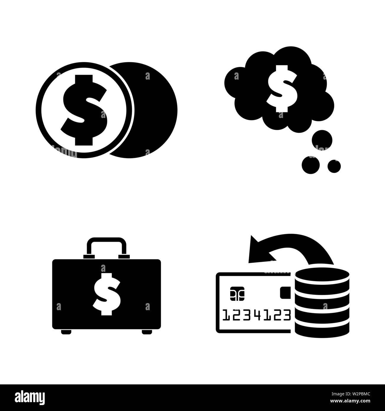 Money transfer apps Stock Vector Images - Alamy
