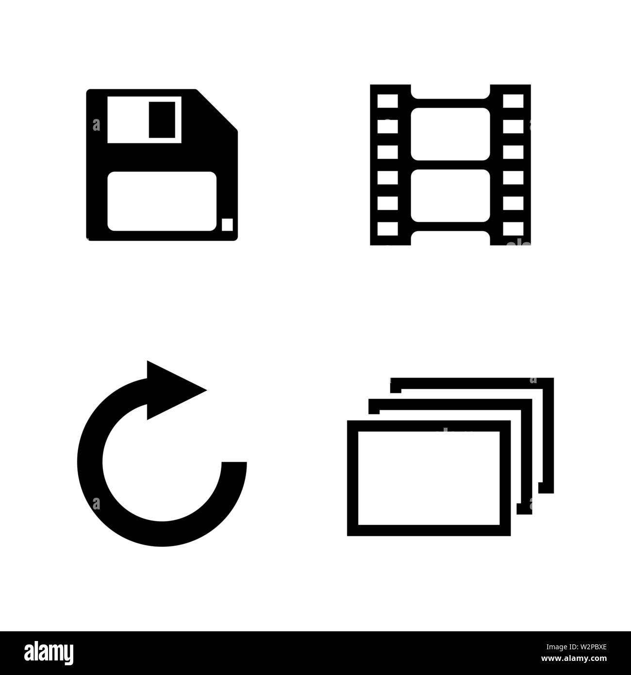 Photo editing icons hi-res stock photography and images - Alamy