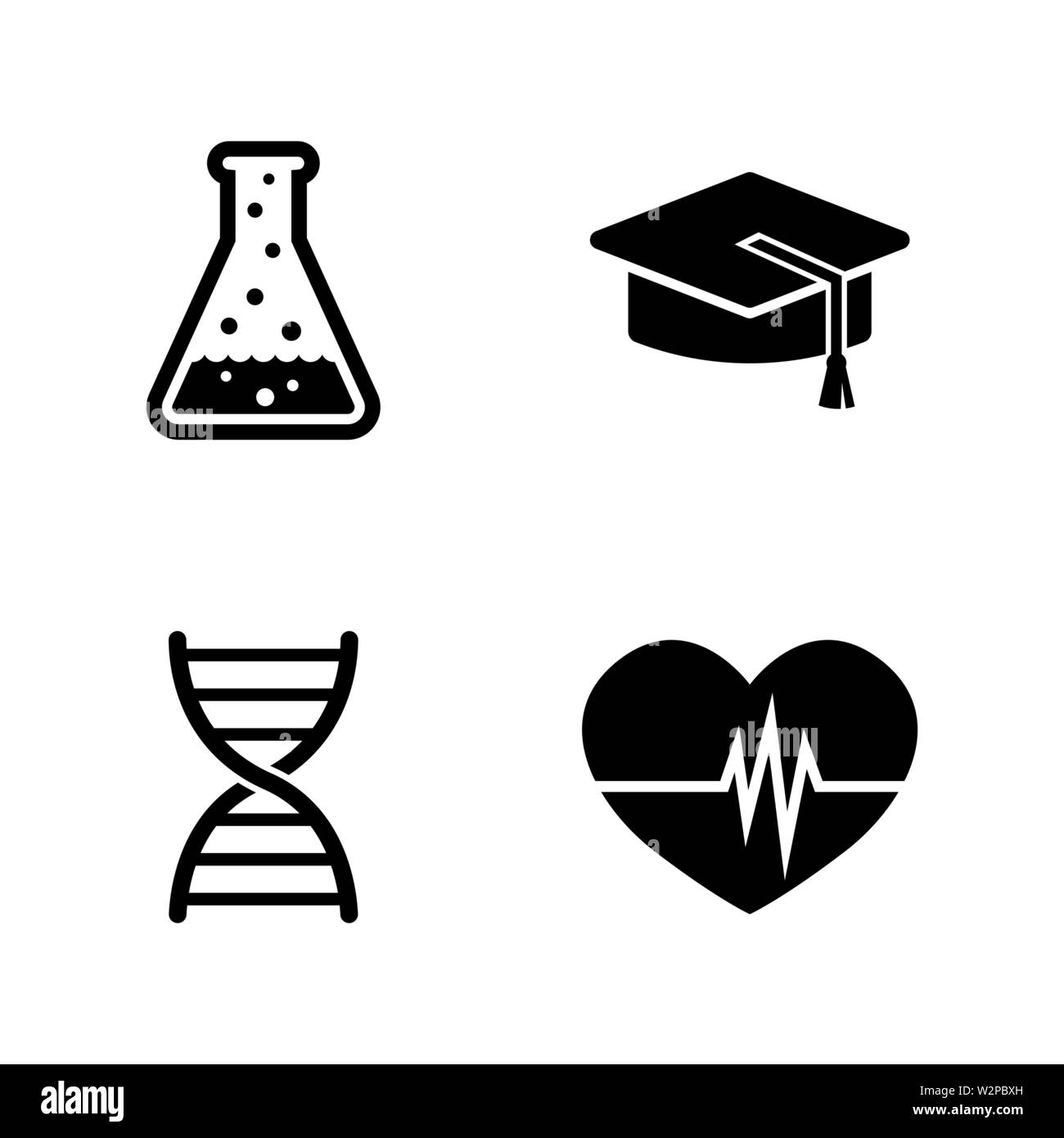 Study. Simple Related Vector Icons Set for Video, Mobile Apps, Web ...