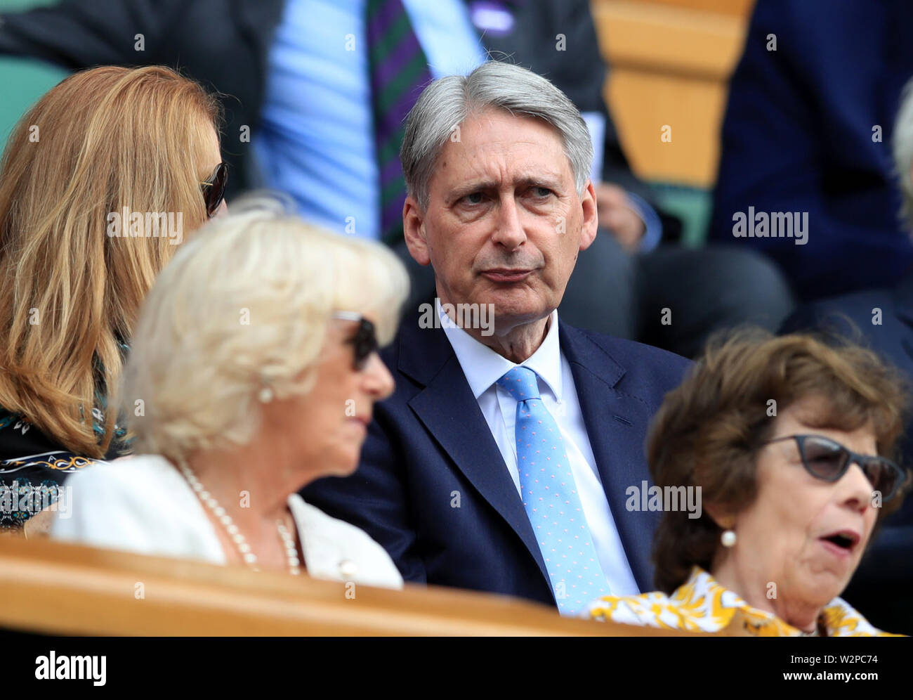 Philip Hammond, Chancellor of the Exchequer on day nine of the ...