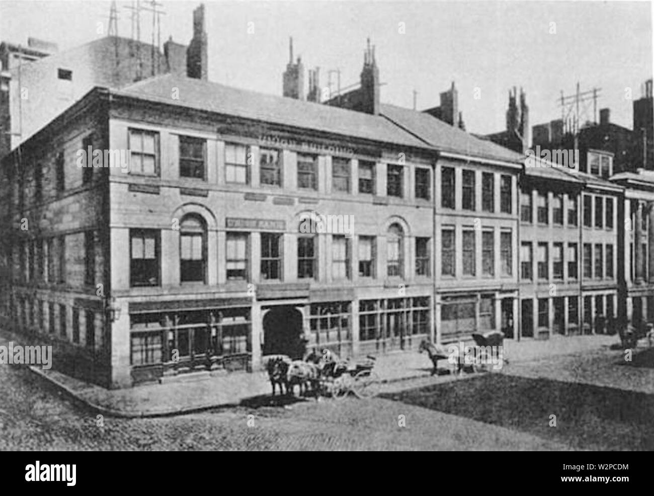 40StateStreet Boston 19thc Stock Photo - Alamy