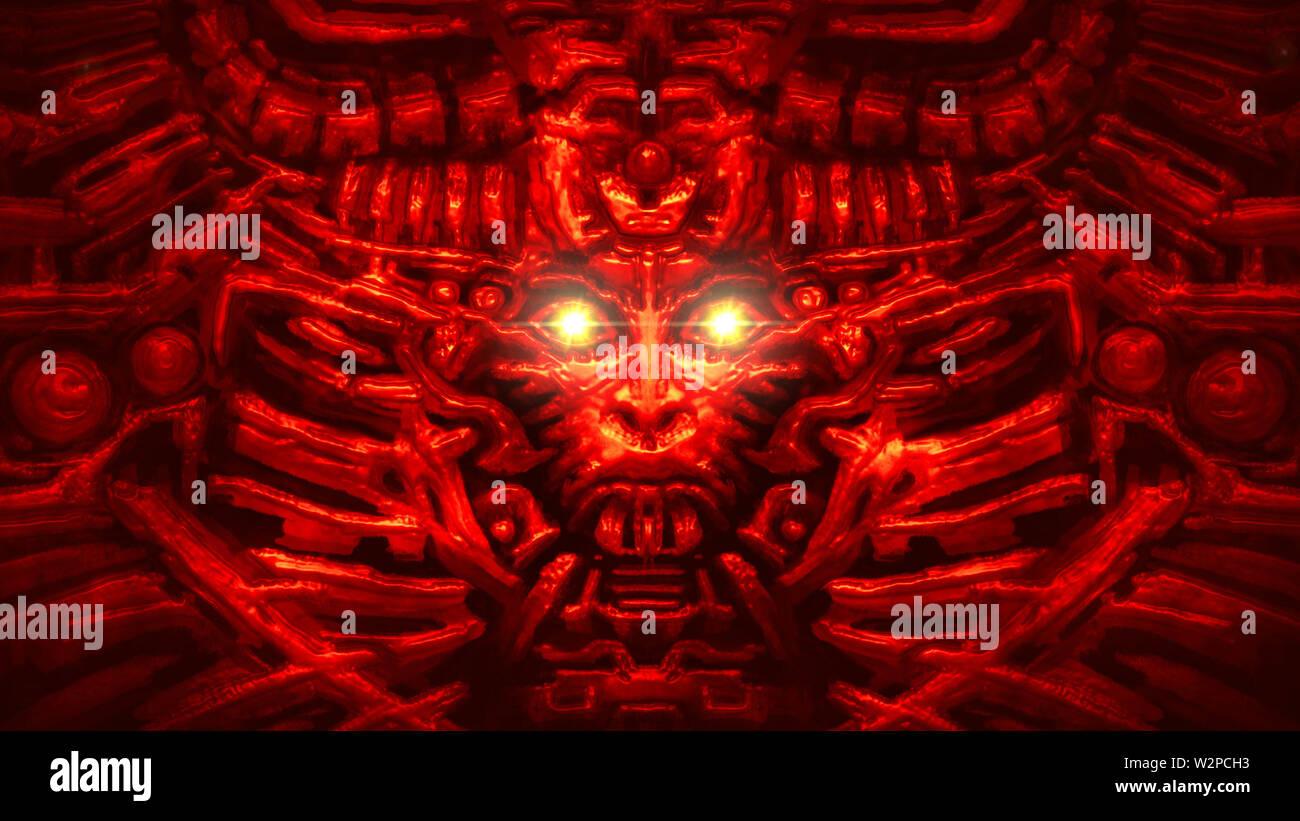 Led matrix background red color hi-res stock photography and images - Alamy