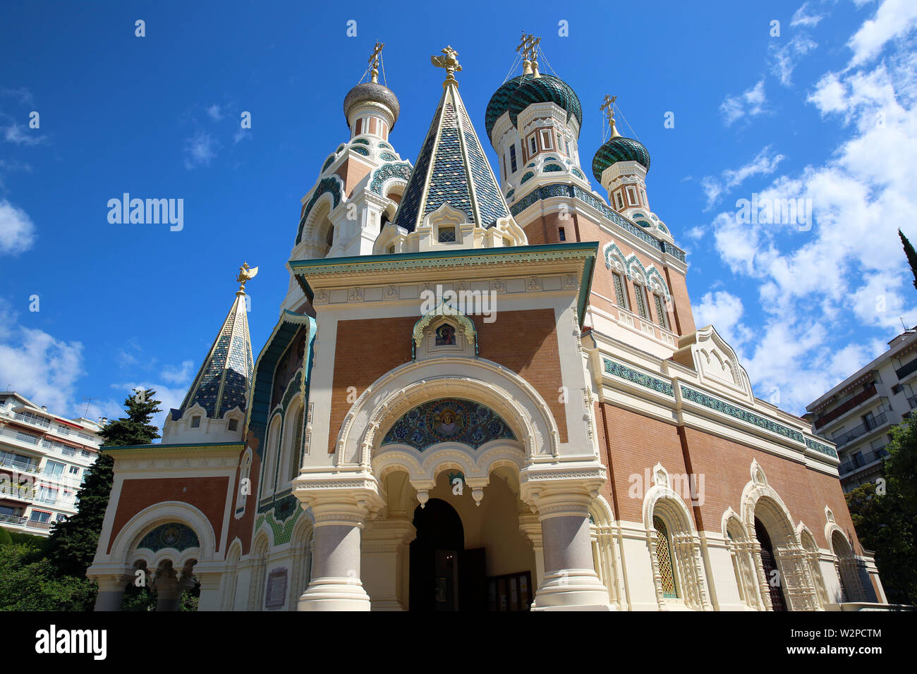 St nicolas orthodox cathedral nice hi-res stock photography and images ...