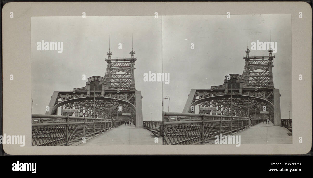 59th St Bridge, from Robert N Dennis collection of stereoscopic views ...