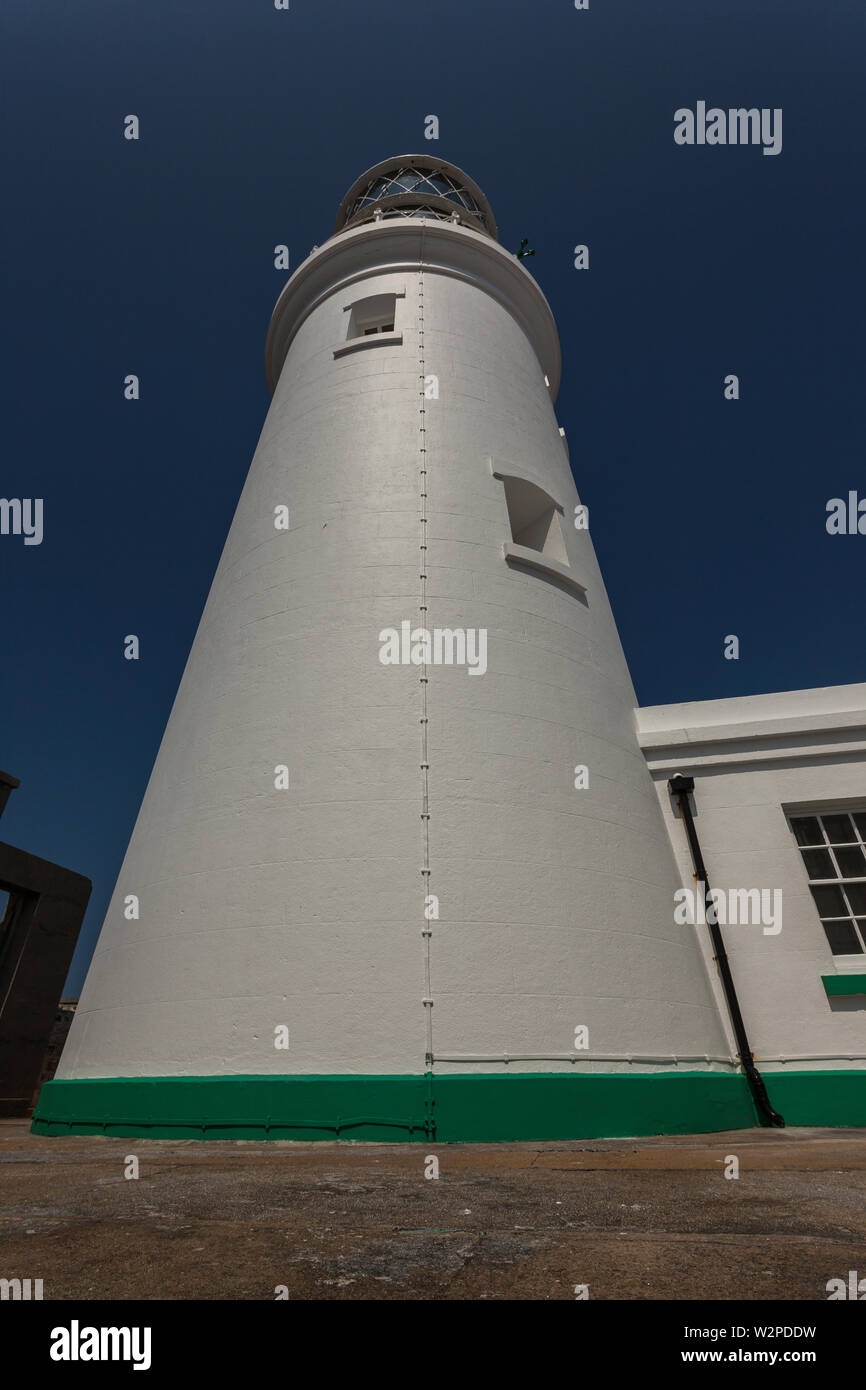 Round Island Lighthouse Stock Photo - Alamy