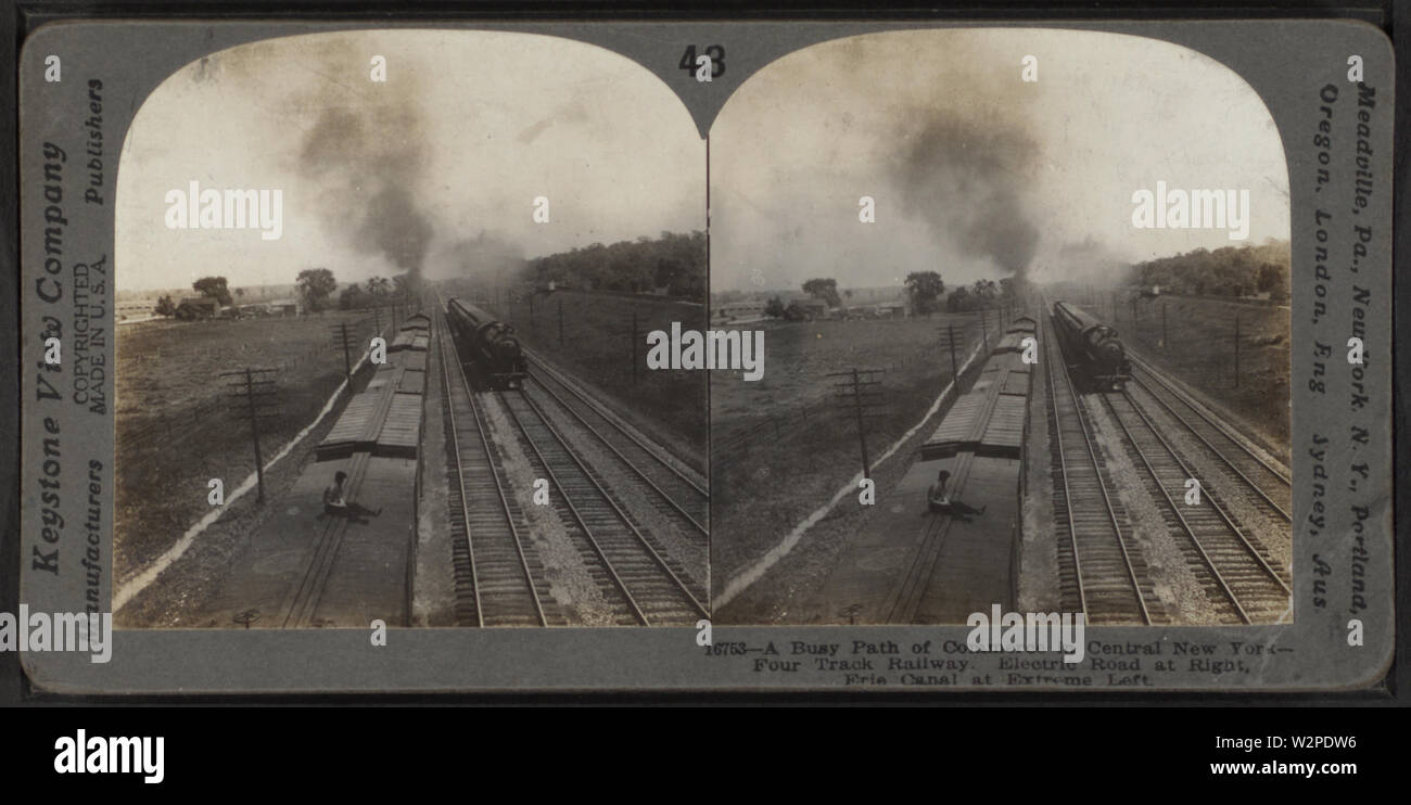 Four track railway electric road hi-res stock photography and images ...