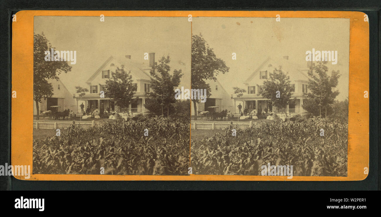 A Perkins' House, Rye Beach, NH, from Robert N Dennis collection of ...
