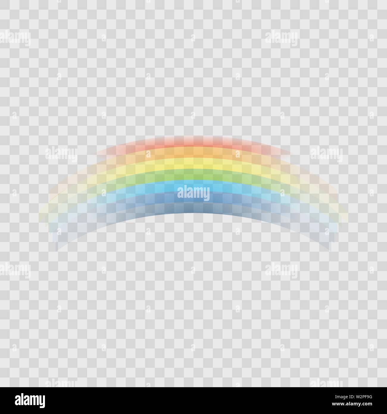 Gradient rainbow effect isolated on background. Vector Stock Vector ...