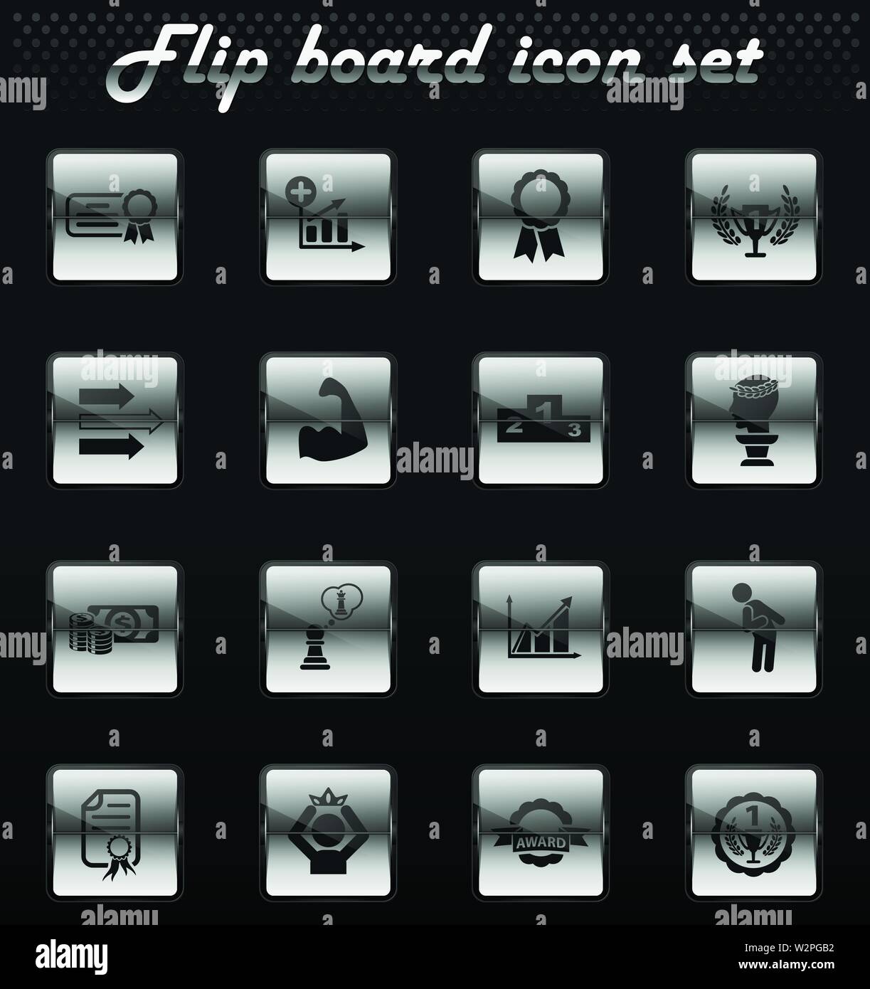 success icon set Stock Vector Image & Art - Alamy