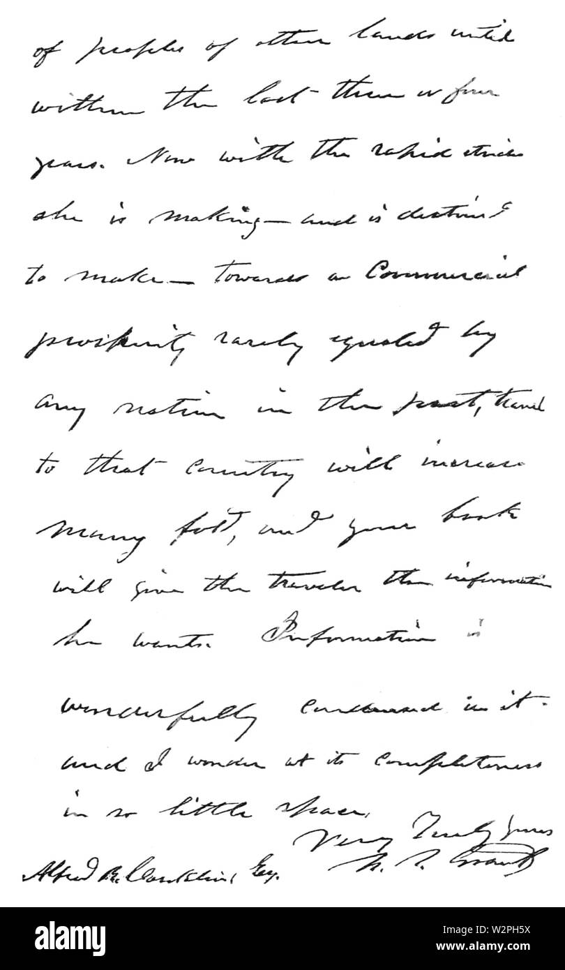 Grant page hi-res stock photography and images - Alamy