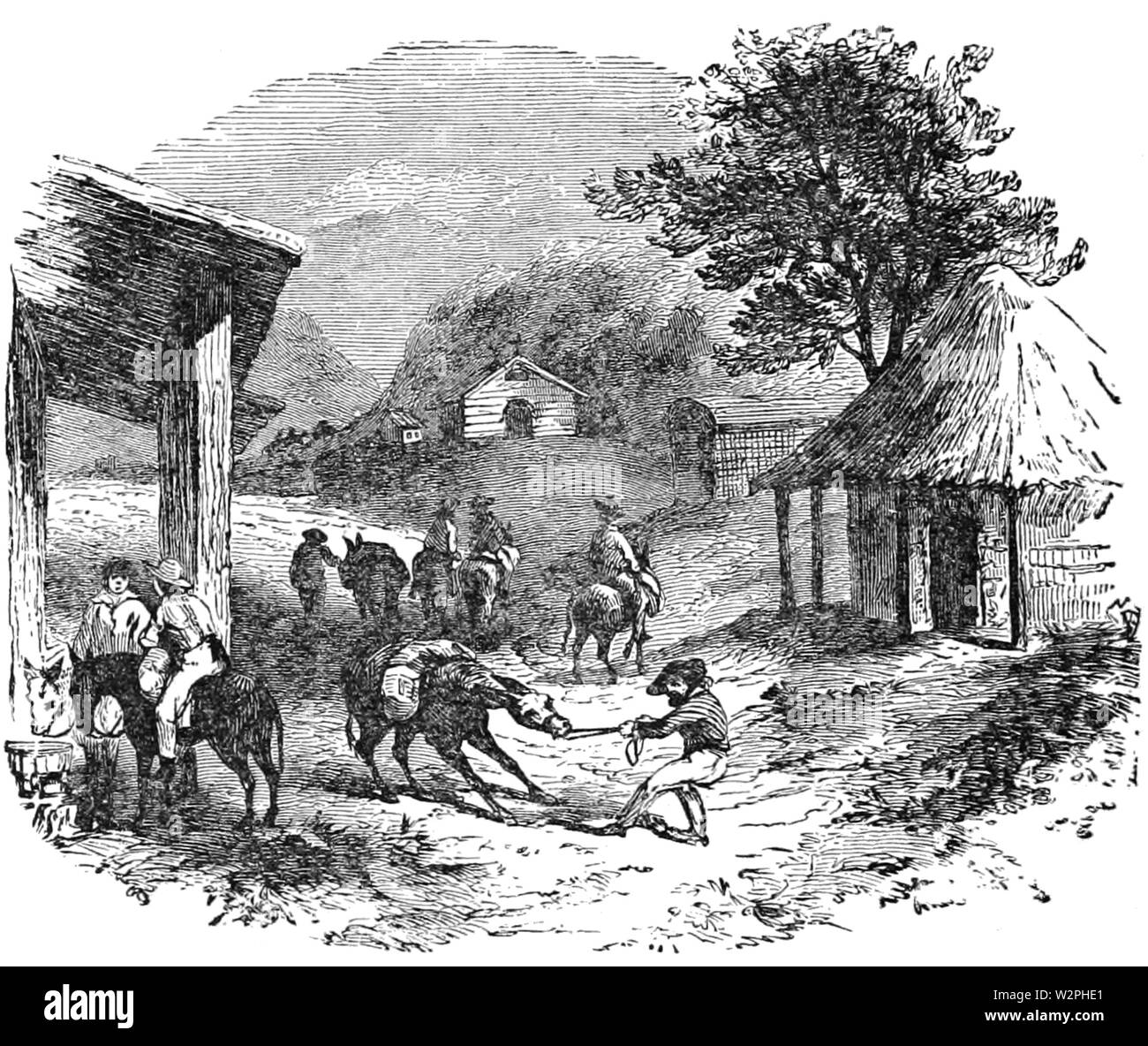 Historic ocean scene Cut Out Stock Images & Pictures - Alamy