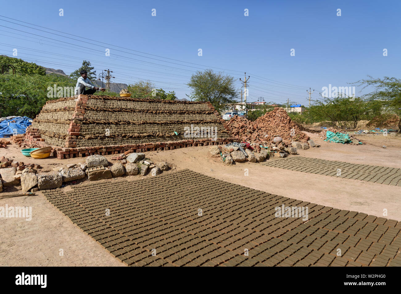 Traditional traditional indian clay brick hi-res stock photography and ...