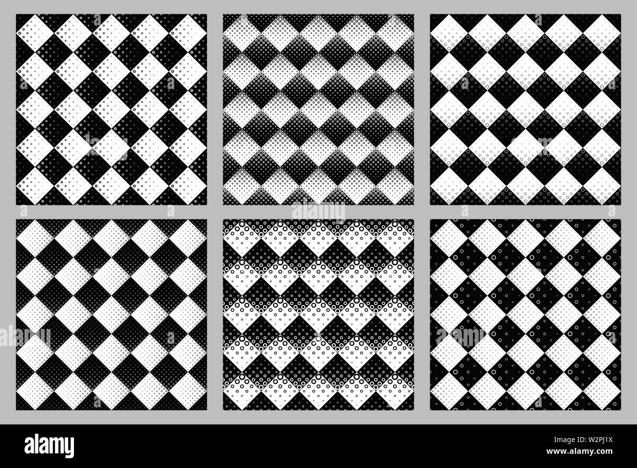 Geometrical Circle Pattern Background Collection Abstract Vector