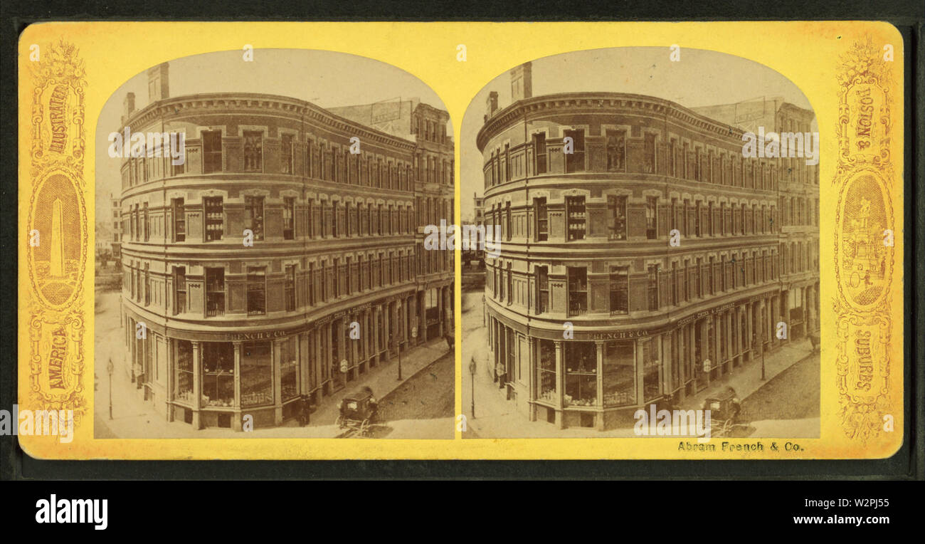 Abram French & Co, Coliseum building, from Robert N Dennis collection ...