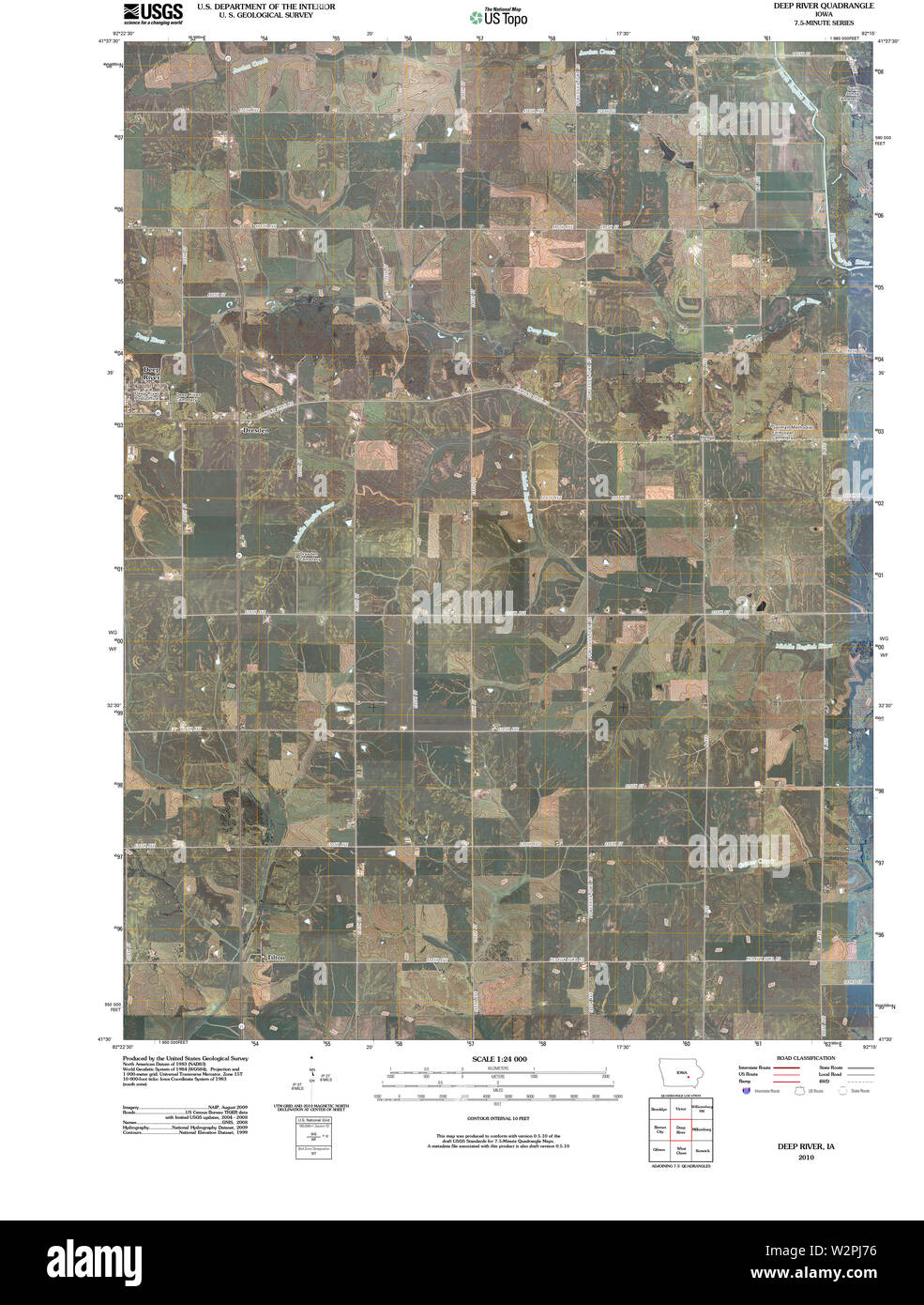 River of iowa Cut Out Stock Images & Pictures - Alamy